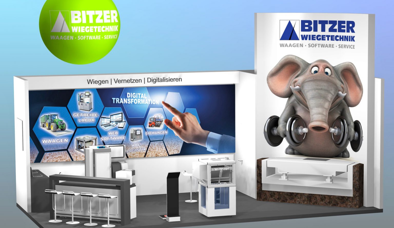 Agritechnica | Bitzer weighing technology